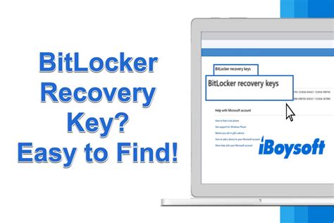 Bitlocker Recovery Key What Is It And How To Find It