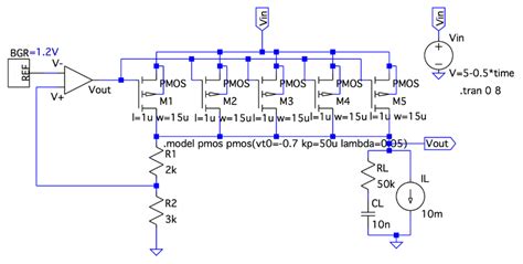 Circuit Design Of Pmos Based Ldo Download Scientific Diagram