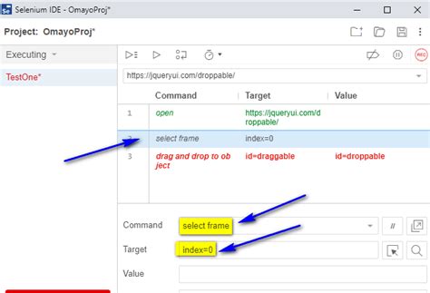 New Selenium Ide ‘drag And Drop To Object Command Qafox