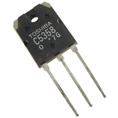 Kit 50 Peças Transistor Npn 2sc5358 C5358 230v 15a To 3p Pth Original Transistores Achei