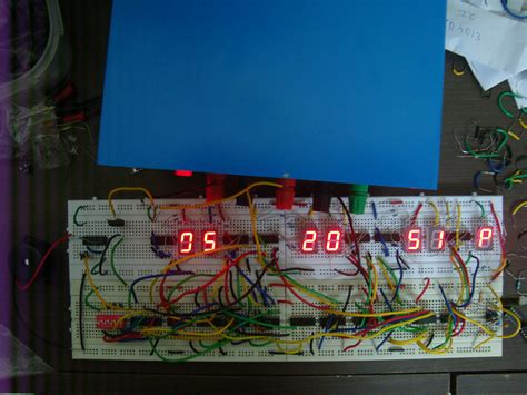 Learning Sequential Logic Design For A Digital Clock Trybotics