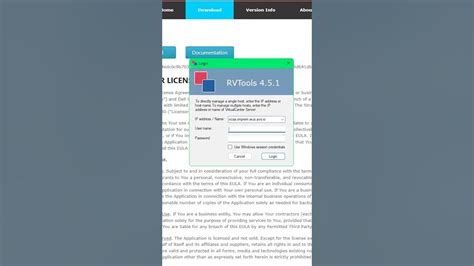 How To Run Rvtools Youtube