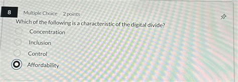 solved 8multiple choice 2 ﻿pointswhich of the following is a