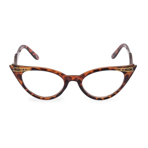 Tortoiseshell Cat Eye Glasses Etsy