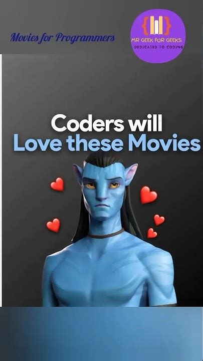 Movies For Coders Programmers Hollywoodmovies Tech Movieslist Coding Youtube