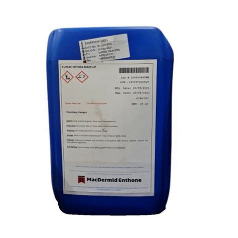 Macdermid Ethone Electroplating Chemicals Grade Standard Reagent