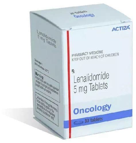 Lenalidomide Tablets At Best Price In Surat Id 6487053 Actiza