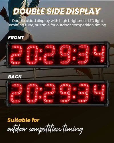 Ayinostech Model Name Number At 4s 9s Led Countdown Timer Timing