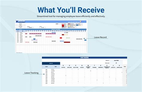 Leave Tracker Template In Excel Google Sheets Download Template Net