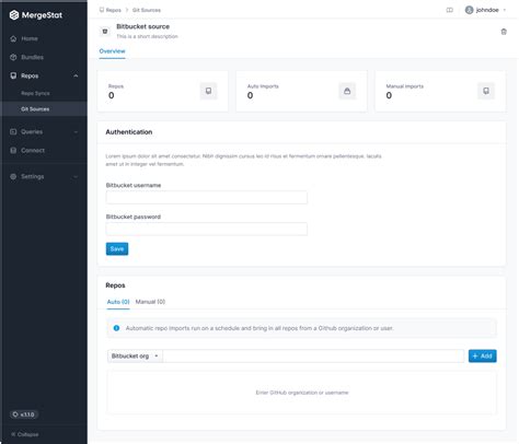 bitbucket git source flow · issue 893 · mergestat mergestat · github