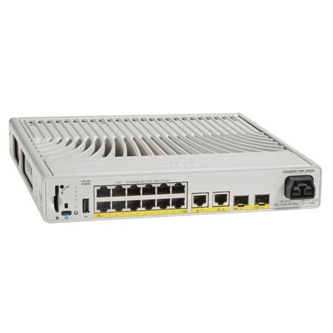 Cisco C9200cx 12p 2x2g A Catalyst 9200cx Network New