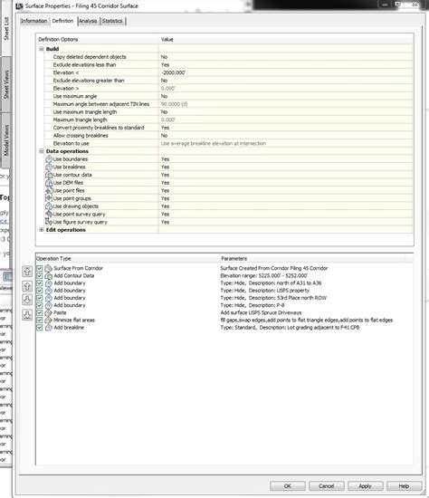 Surface Triangulation Crossing Corridor Feature Lines When Adding Contour Data Autodesk Community