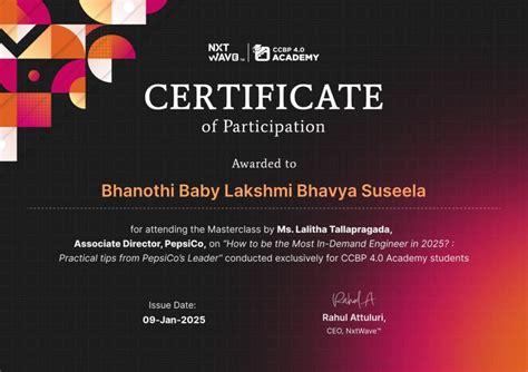 Bhavya Suseela Bhanothi On Linkedin Nxtwave Techcareers Leadershipskills Engineeringexcellence