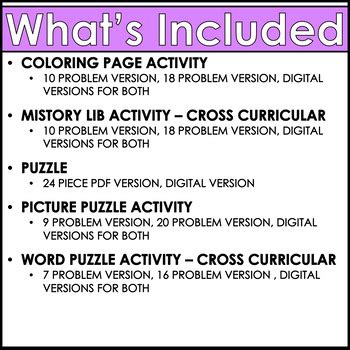 Graphing On A Coordinate Plane Activity Pack NS C By Jessica Barnett