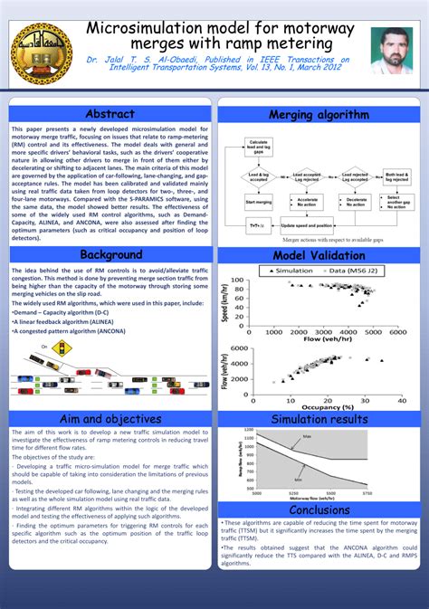 Pdf Microsimulation Model For Motorway Merges With Ramp Metering