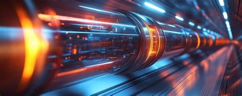 Hyperloop Underwater Tunnel Connecting Continents Premium Ai