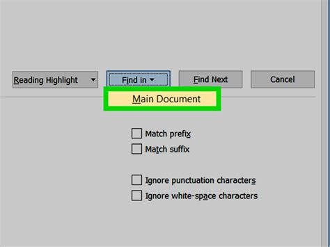 How To Select All Text With Particular Formatting In Word 2013