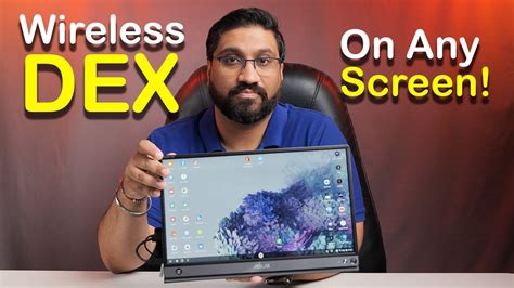 Wireless Dex On Any Tv Screen Plus Bonus Portable Setup Youtube