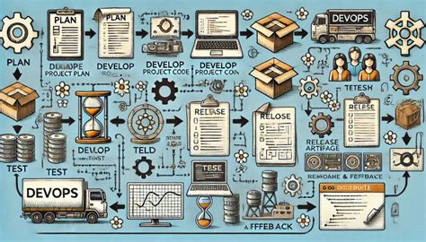 Creating A Flowchart For Devops Involves Visualizing The Process From Development To Deployment