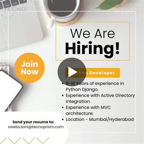 Python Django Activedirectory Mumbai Hyderabad Sweta Soni