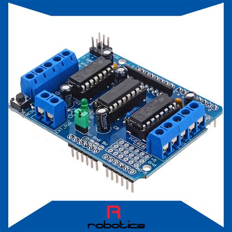 Jual L293 L293d Motor Driver Shield Arduino Mega Uno Nano Shopee Indonesia