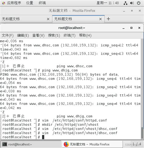 基于域名的虚拟主机配置centos 7环境 Csdn博客