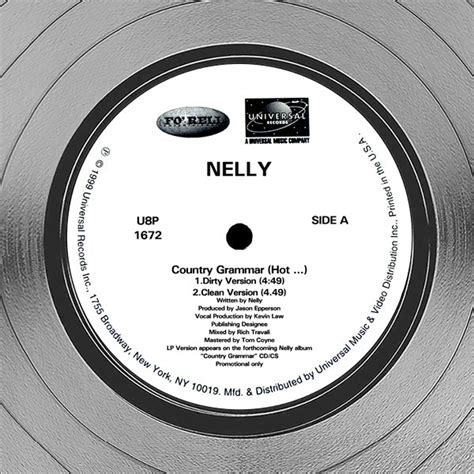 Nelly Country Grammar Album Cover