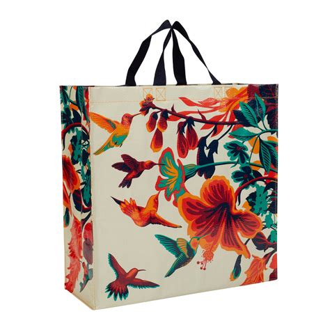 Hummingbird Shopper Blue Q Outer Layer