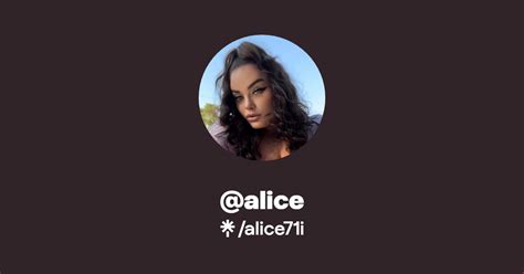 Alice Instagram Linktree