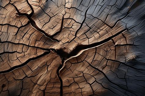 Premium Ai Image Bark Texture Capturing The Fascinating Patterns And Reliefs