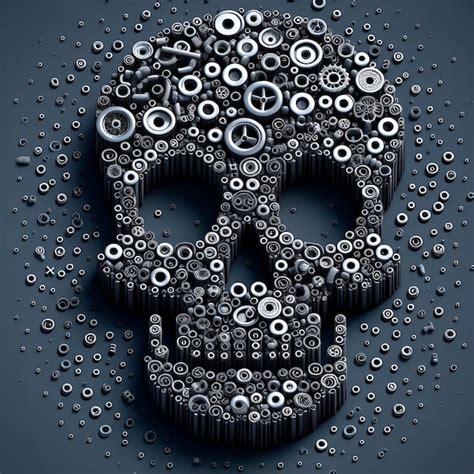 3d Realistic Skeleton Premium Ai Generated Image