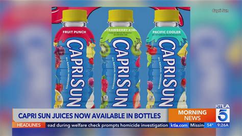 Capri Suns Are Now Available In Reusable Bottles Ktla