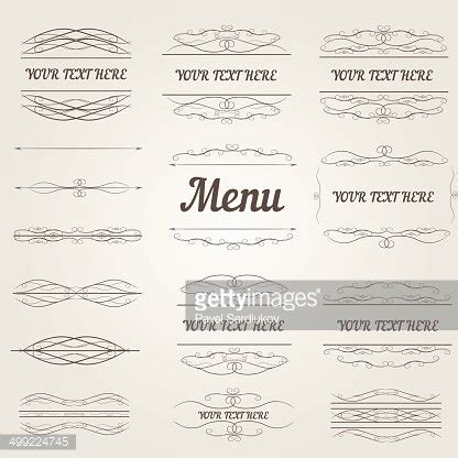 Set Of Design Elements And Frameworks Royalty Free Vector Stock FreeImages
