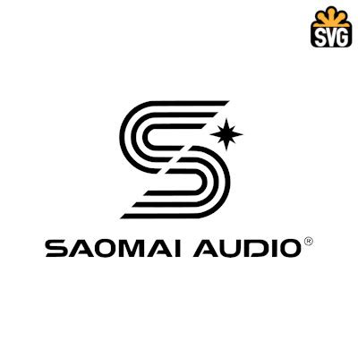 Saomai Audio Logo Svg Digital Download Saomai Audio Logo Svg Vector Download File Hobbyware Shop