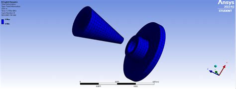 Explicit Dynamics Not Giving Result Ransys