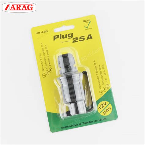 Штекер 3 контактний для Arag Bravo — АГ РІ