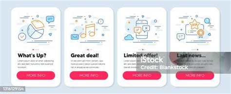 원형 차트 전화 측량 음원 기호 와 같은 교육 아이콘 집합입니다 Vip 인증서 라인 아이콘입니다 벡터 0명에 대한 스톡 벡터 아트 및 기타 이미지 Istock