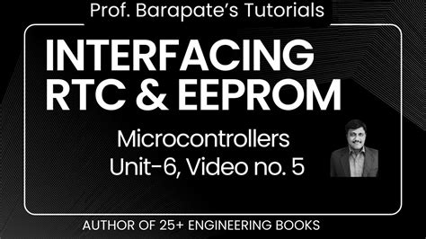 Interfacing Of Rtc And Eeprom Youtube