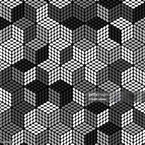 Cube Pattern Of Dots High Res Vector Graphic Getty Images