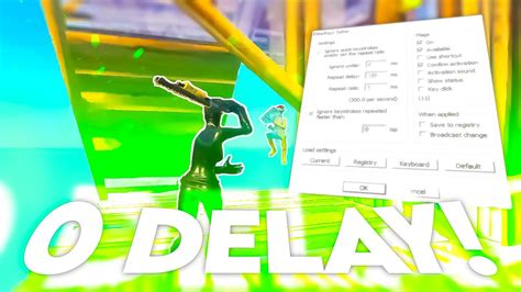 How To Lower Delay In Fortnite With Filterkeys 2025 Youtube