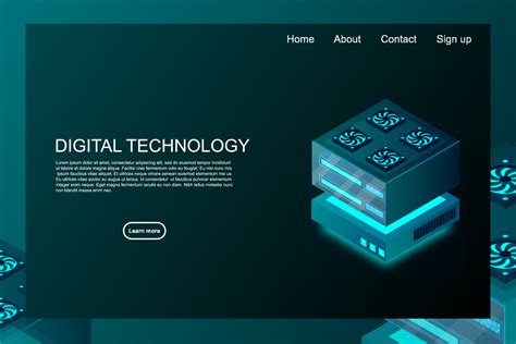 Concept Of Big Data Processing Center Machine Learning Cloud Database Station Of Future Data