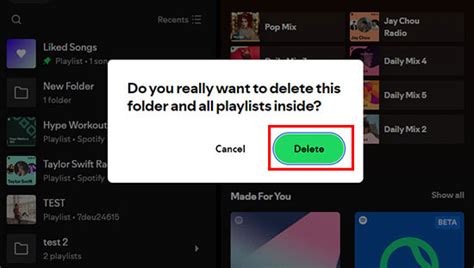 how to create and edit spotify playlist folder