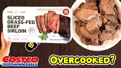 Costco Sliced Grass Fed Beef Sirloin Review Juicy Details