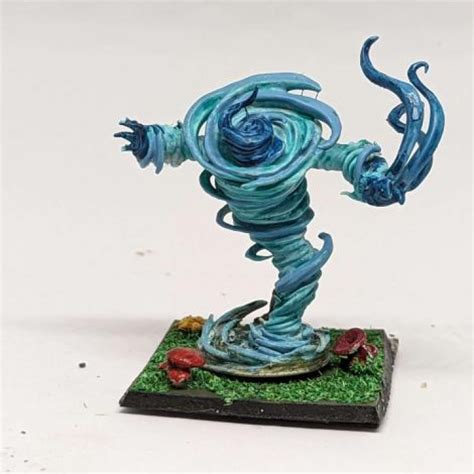 3d Print Of Air And Earth Elemental Prime Team Ancient Giant Tornado