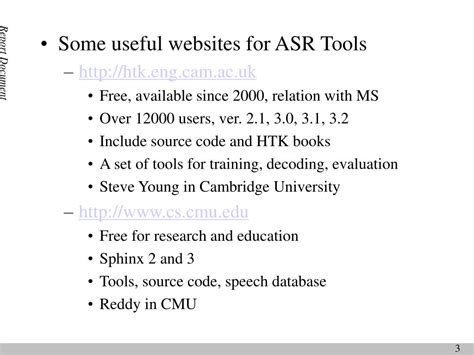 PPT Introduction To Speech Signal Processing PowerPoint Presentation ID