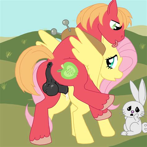 Rule 34 Angel Bunny Big Macintosh Cobra Mcjingleballs Fluttershy Mlp