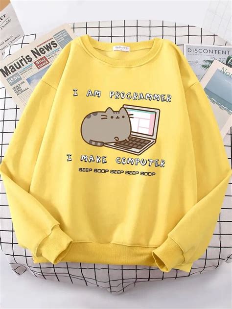 Code Laugh Repeat Programmer Cat Sweaters For Every Tech Enthusiast