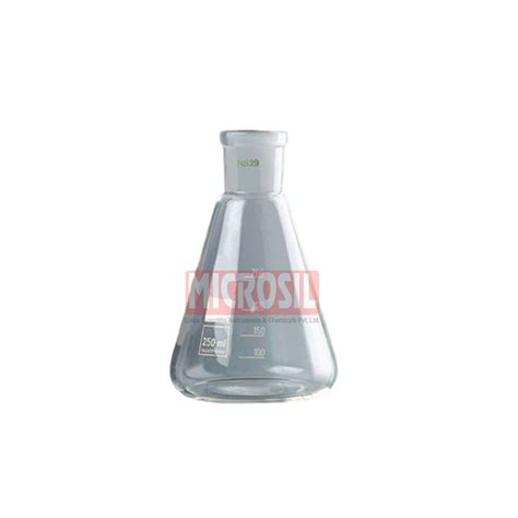 Erlenmeyer Flask With Joint Microsilindia