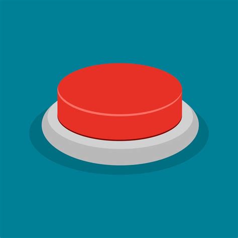 Red Button Vector 42118077 Vector Art At Vecteezy