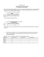 HW Assignment Docx Assignment Submit Via Canvas By Sunday Pm Late Assignments NOT